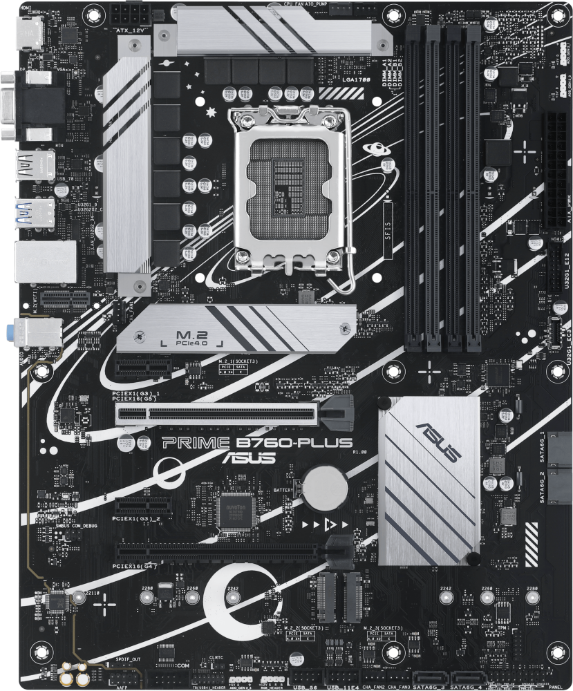 Материнская плата ASUS B760-Plus Prime DDR5 Socket 1700, оригинал