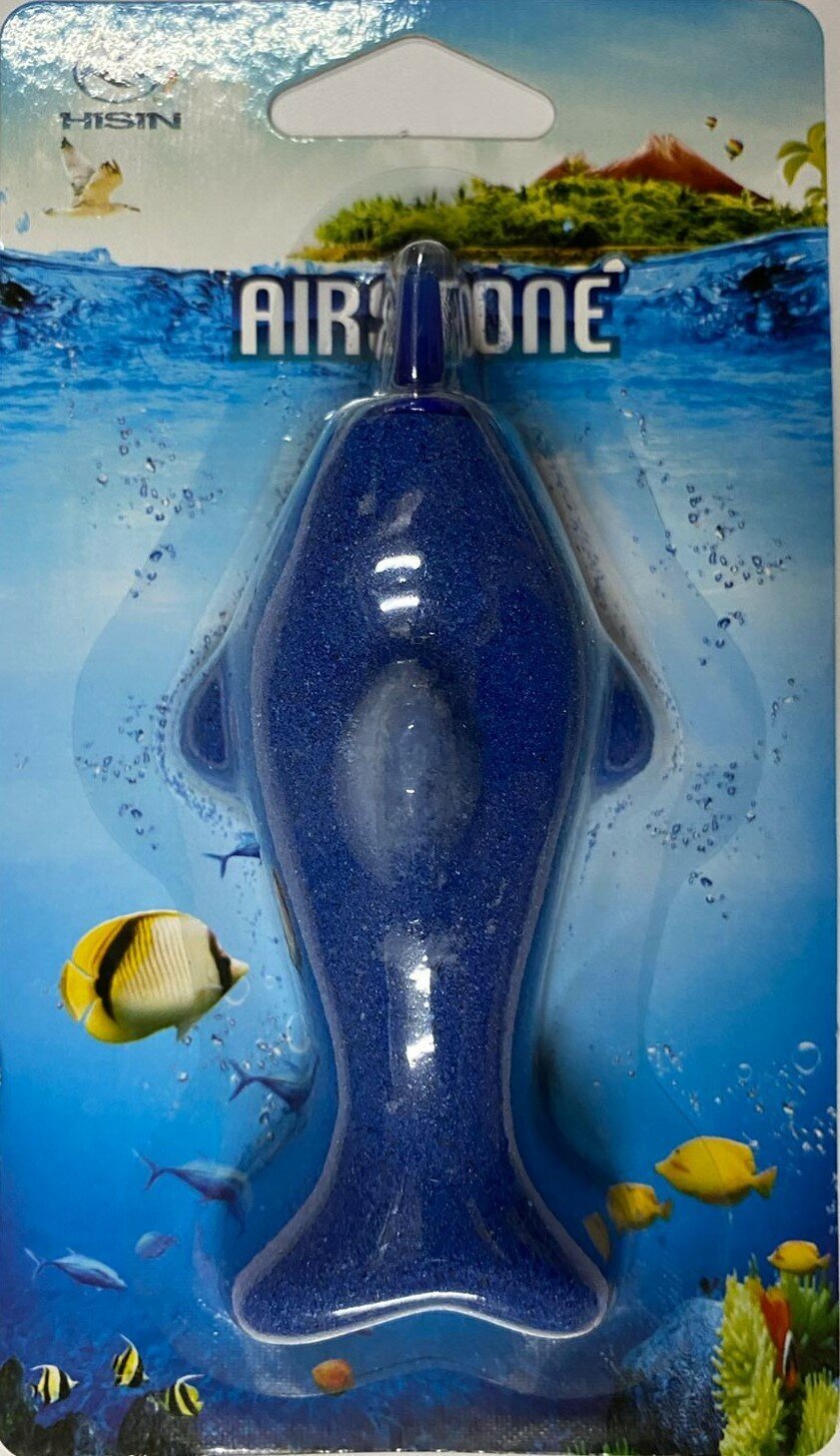 Аэраторный камень AS030B, распылитель для аквариума в виде рыбки