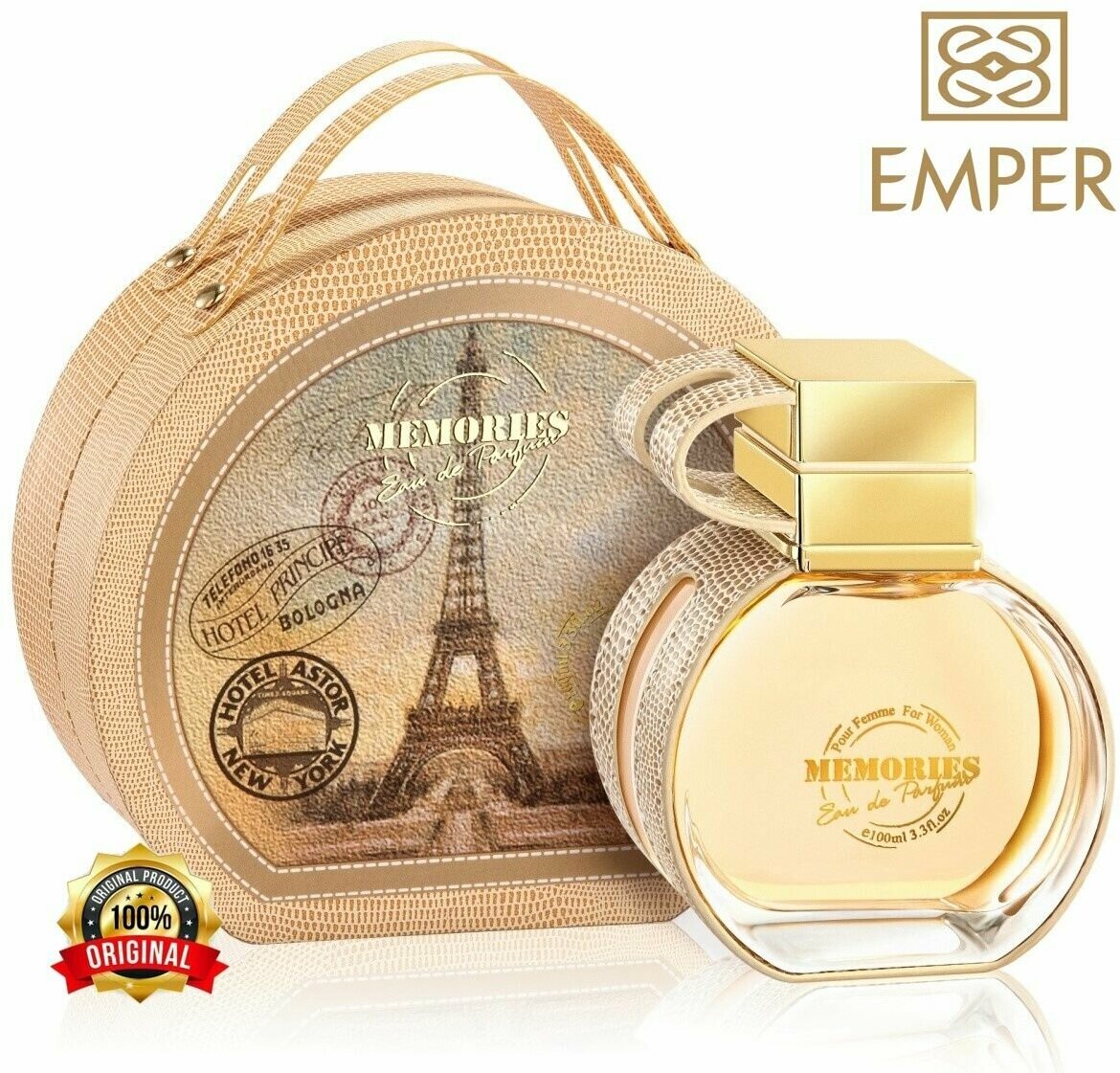 Парфюмерная вода Emper Memories Women, 100мл, женская, свежие, цветочные ноты