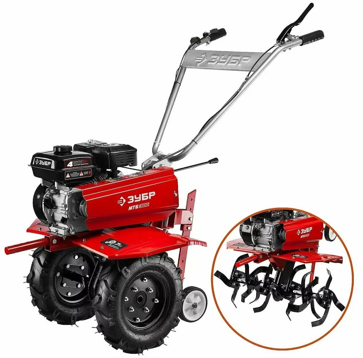 Бензиновый мотоблок ЗУБР МТБ-400