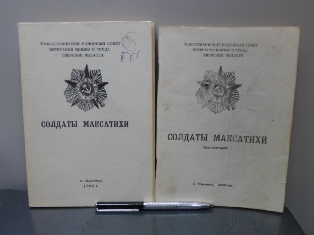 Солдаты Максатихи.
