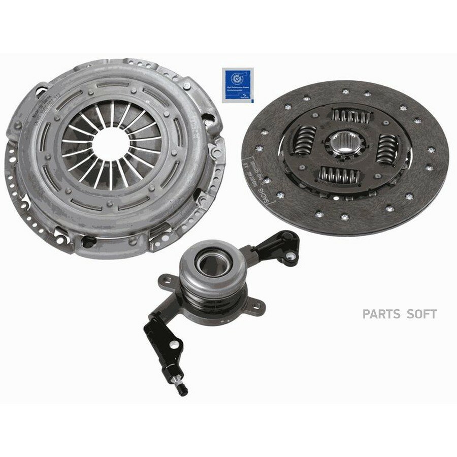 Комплект сцепления от официального дистрибьютора, SACHS, артикул 3000990389