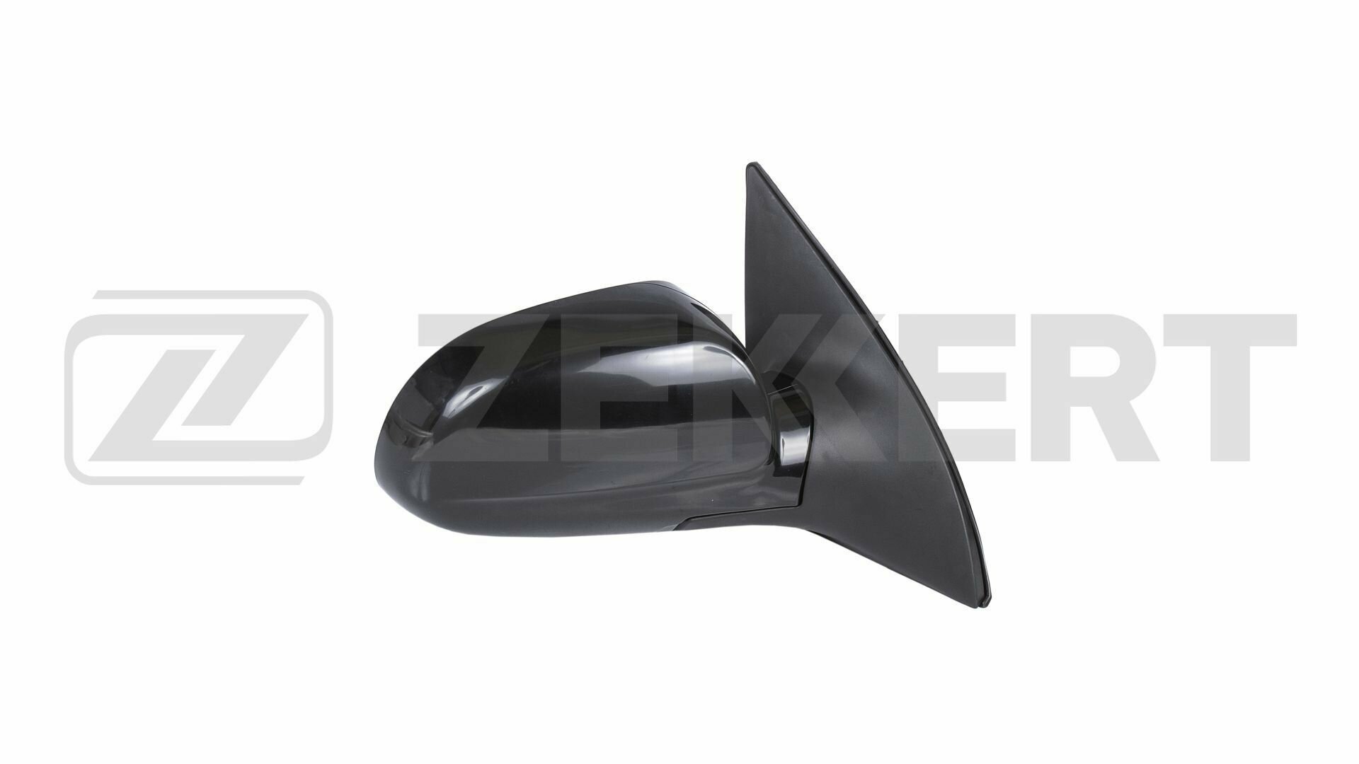Zekkert Зеркало в сборе правое / черное / выпуклое / эл регул для Chevrolet Lacetti (J200) 03-