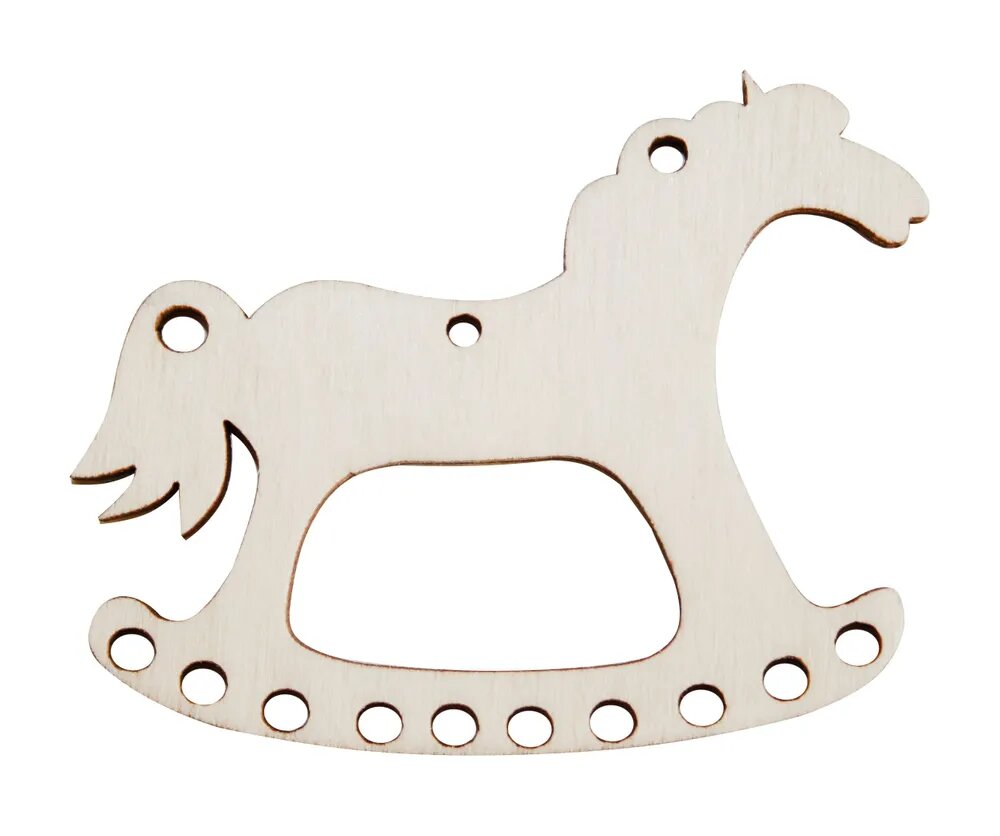 Созвездие Заготовка из фанеры "Подвеска. Лошадка-качалка"