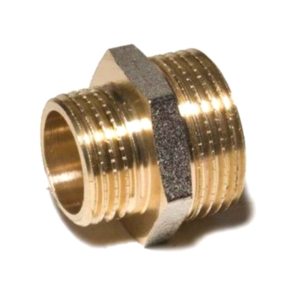 Бочонок резьбовой латунный Frap F323.0604, 1/2"х 1"