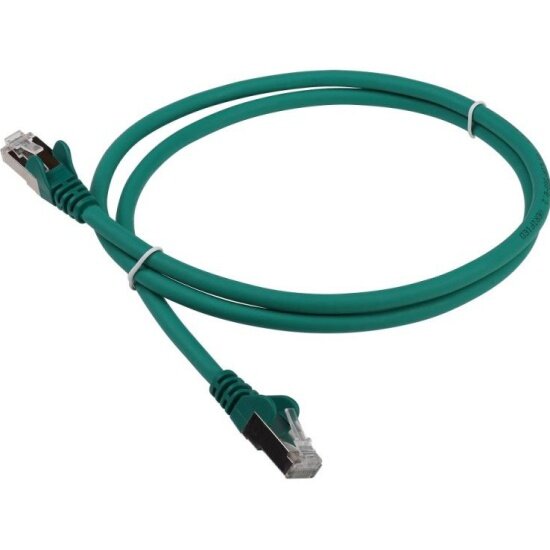 Патч-корд Lanmaster LSZH FTP кат.6, 3.0 м, зеленый