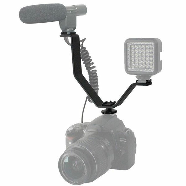 Брекет для вспышек EVB-175 (три башмака) имеет 3 площадки