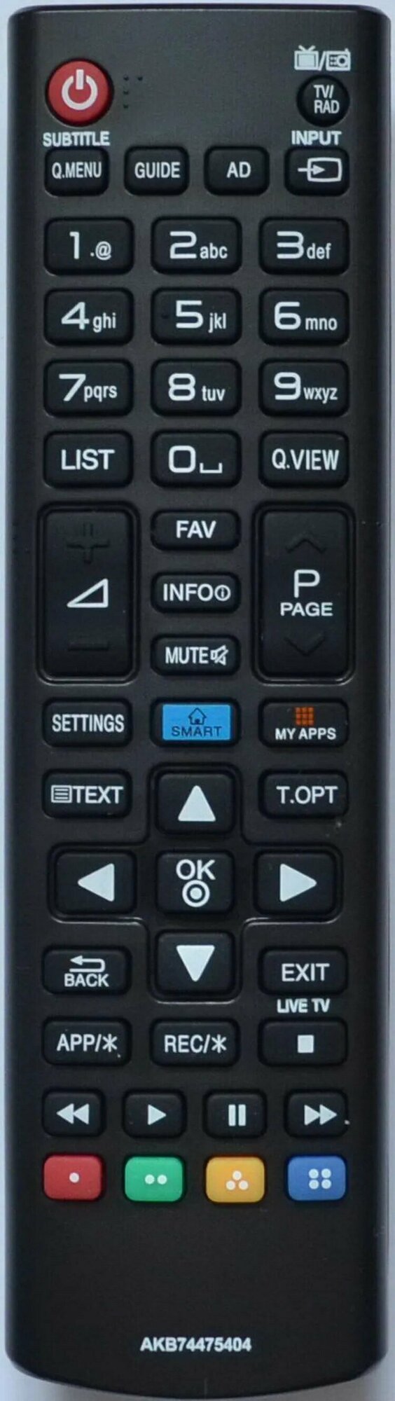 Пульт LG AKB74475404