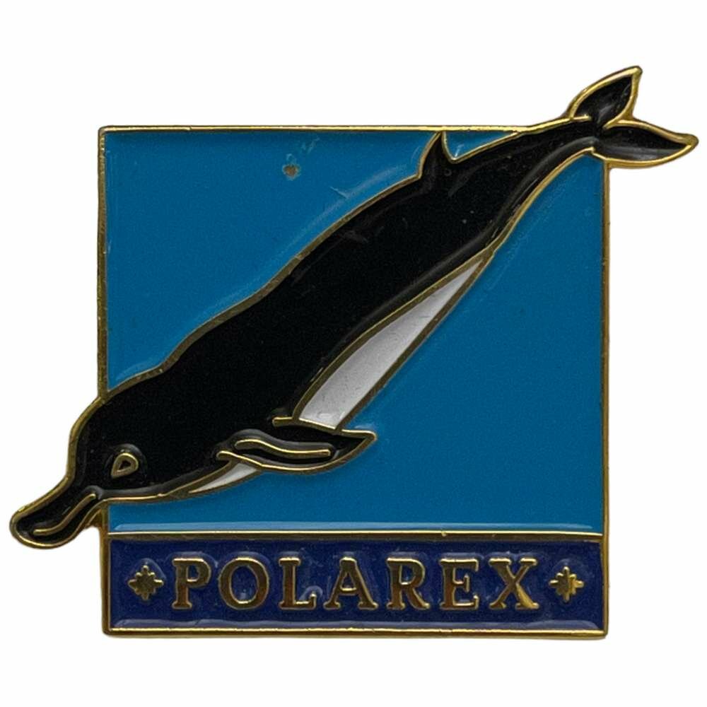 Знак "Polarex. Дельфин" (ЗАО "Полярная геофизическая экспедиция") Россия 2001-2010 гг.