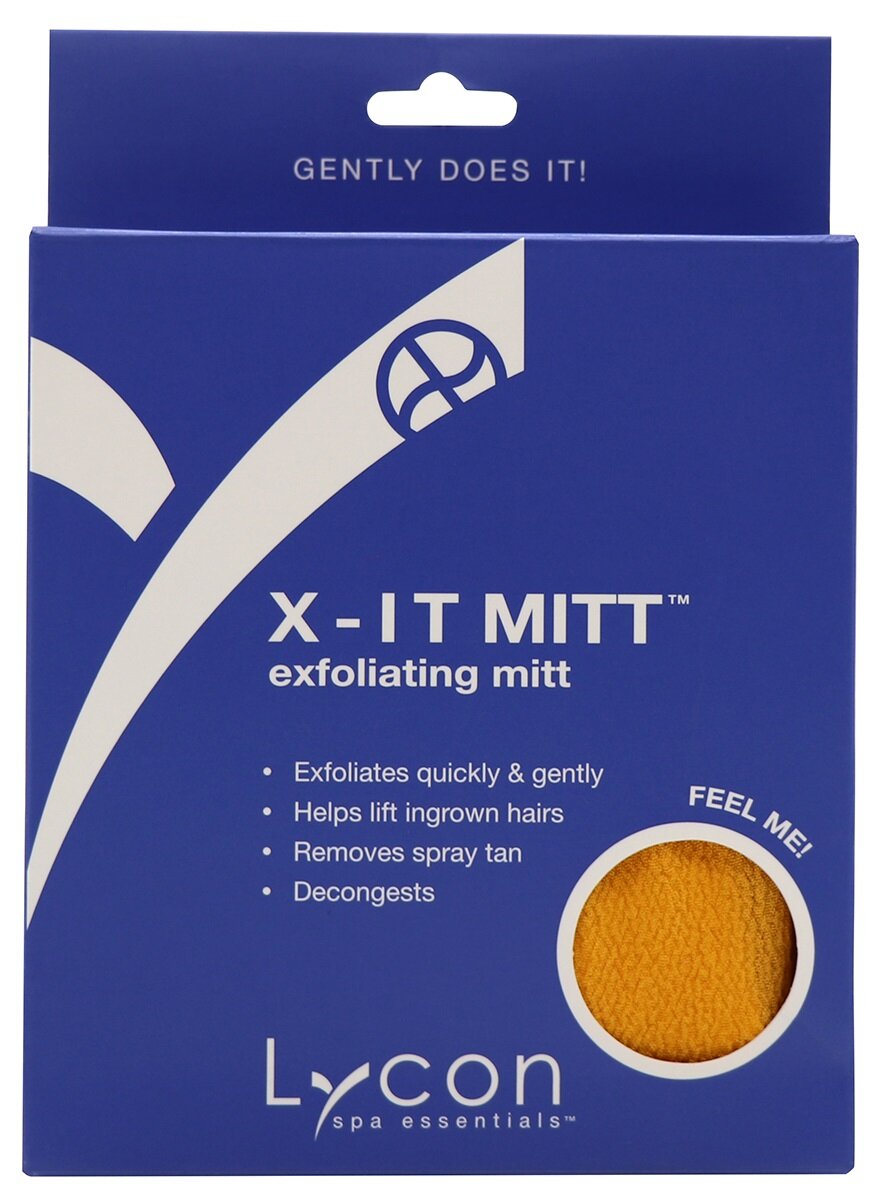 LYCON Варежка-мочалка для тела X-It Exfoliating Mitt