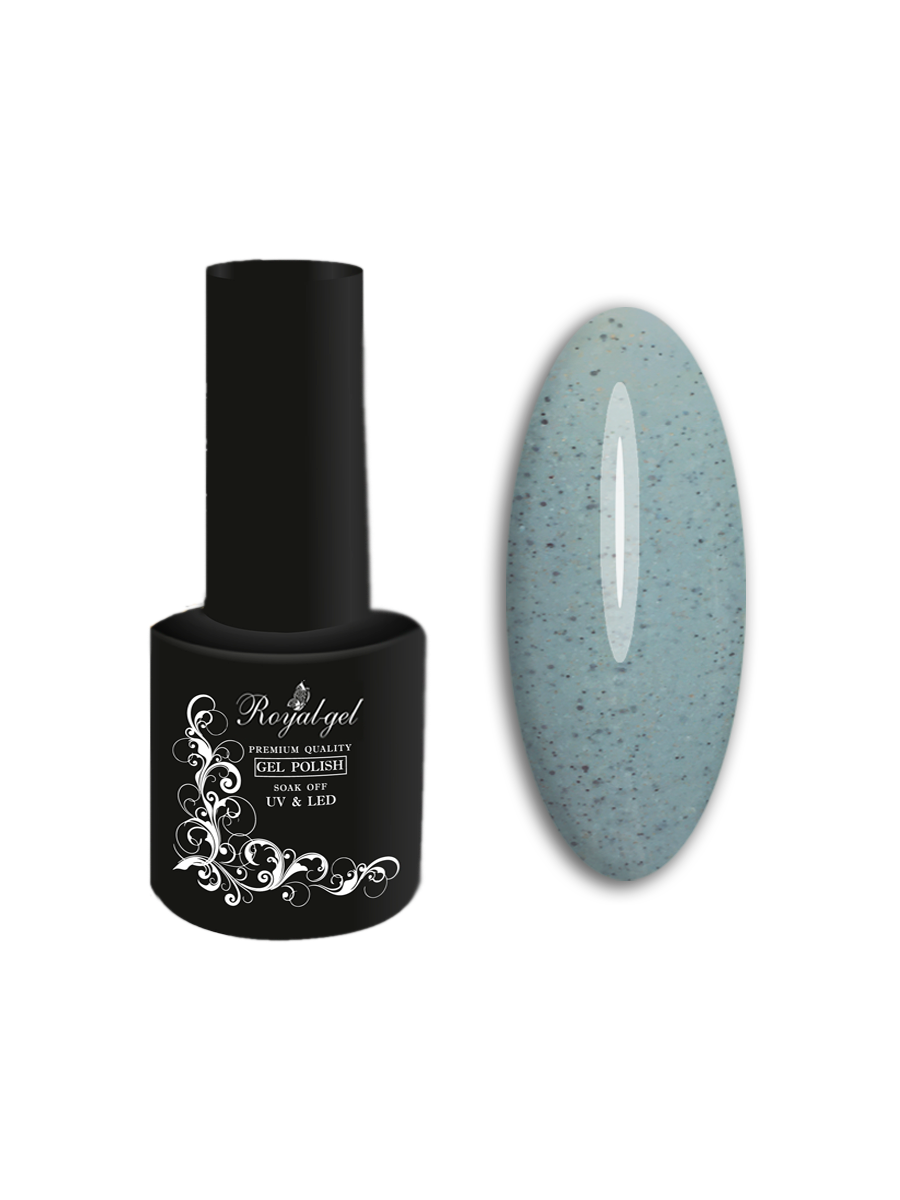 Гель лак Royal-gel "Черный песок" 10 мл. BS34