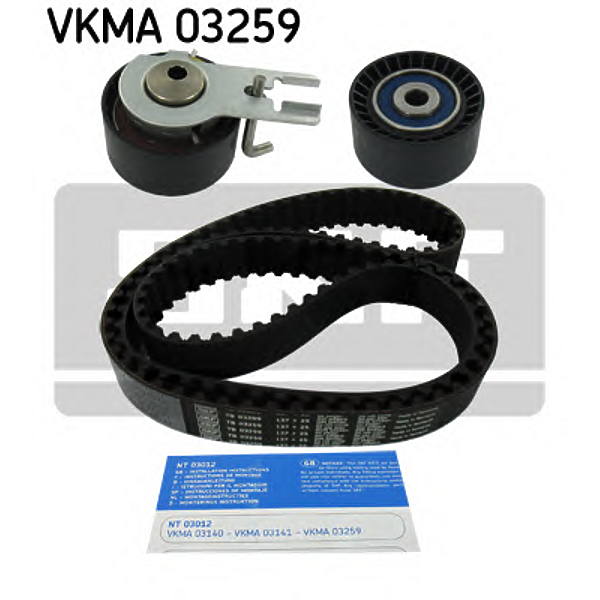 SKF VKMA03259 (0816G7 / 0816G7S1 / 0816J6) комплект грм Citroen (Ситроен) / Ford (Форд) / Mazda (Мазда) / Peugeot (Пежо)