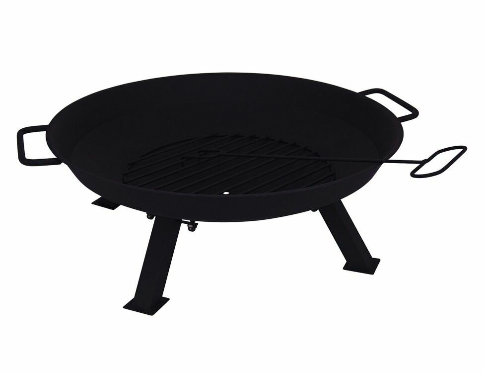 Костровая чаша, металлическая, чёрная, 56 см, Koopman International