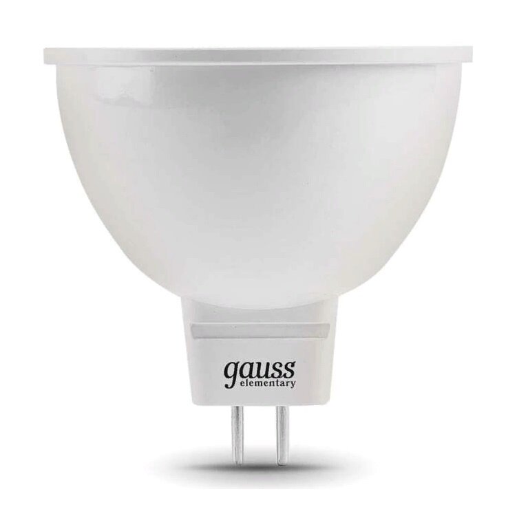 Лампочка GAUSS Elementary MR16 GU5.3 3.5W 3000К 13516
