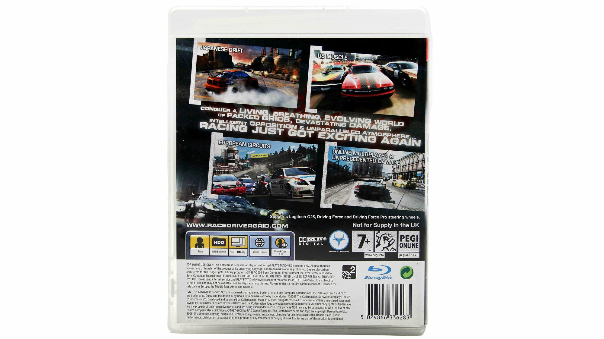 Racedriver GRID (PS3) — фото 1
