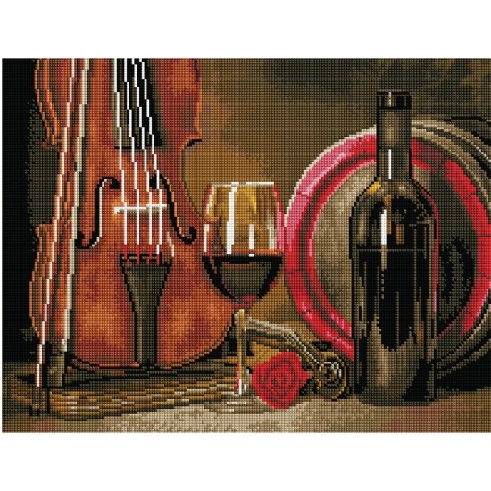 Алмазная мозаика Три Совы Натюрморт, 40х50 см