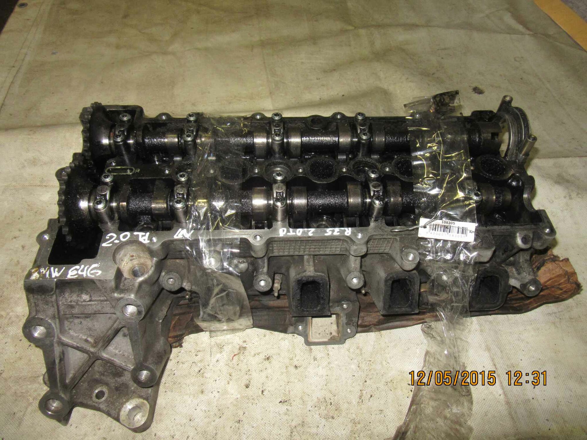 Головка блока цилиндров (ГБЦ) Rover 75 LDF000170 арт. 108305