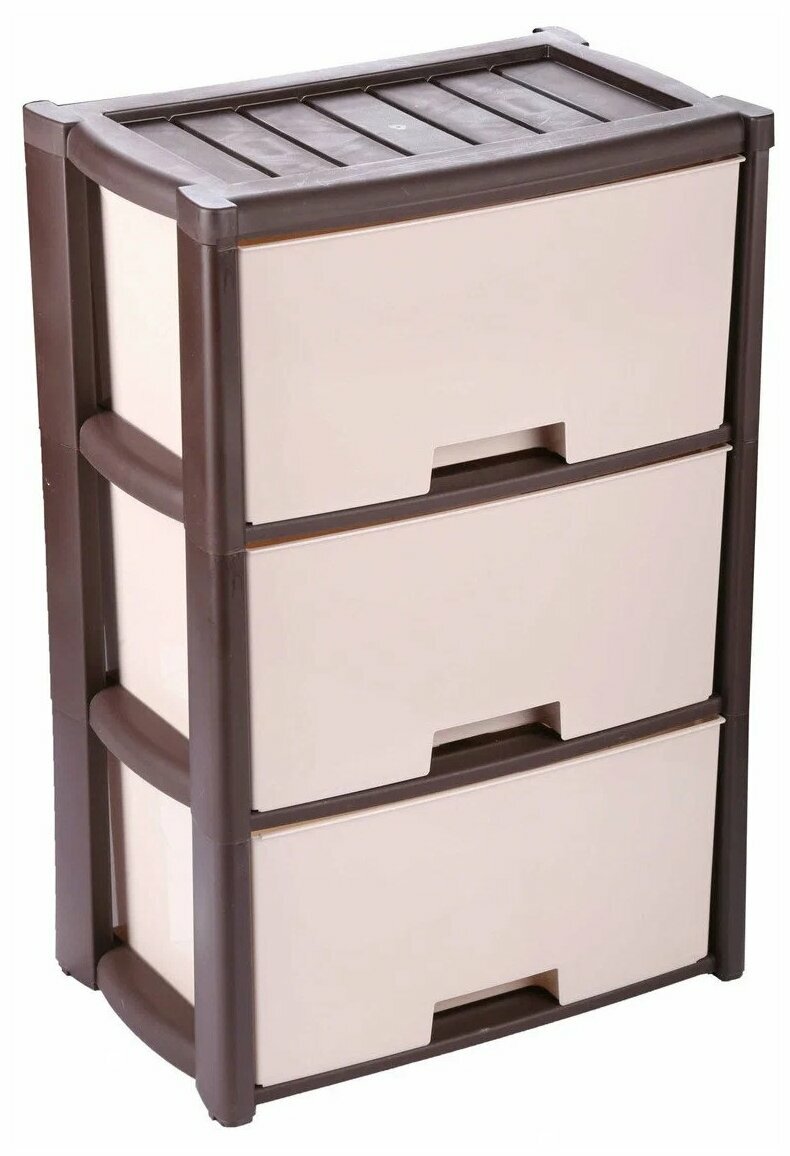 Комод Альтернатива Колорит 3 секции wenge