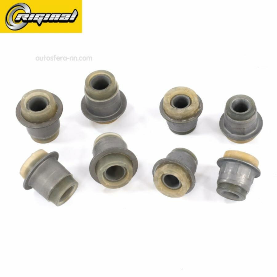 RIGINAL RG21012904100 Сайлентблок рычага подвески (к-т 8шт) полиуретан для а/м ВАЗ-2101-07 RIGINAL