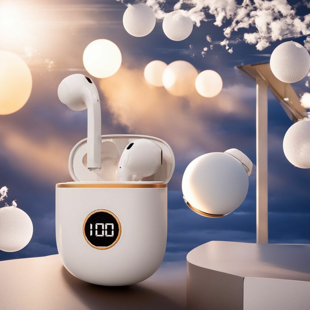 Наушники беспроводные с микрофоном и блютуз для смартфона/ цифровой дисплей Х88 /Bluetooth для телефона/ спортивная гарнитура сенсорная