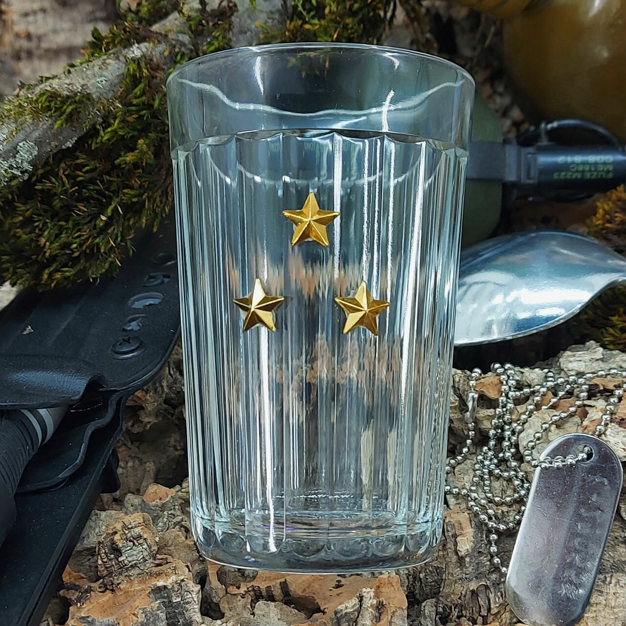 Стакан проставной граненый старший лейтенант