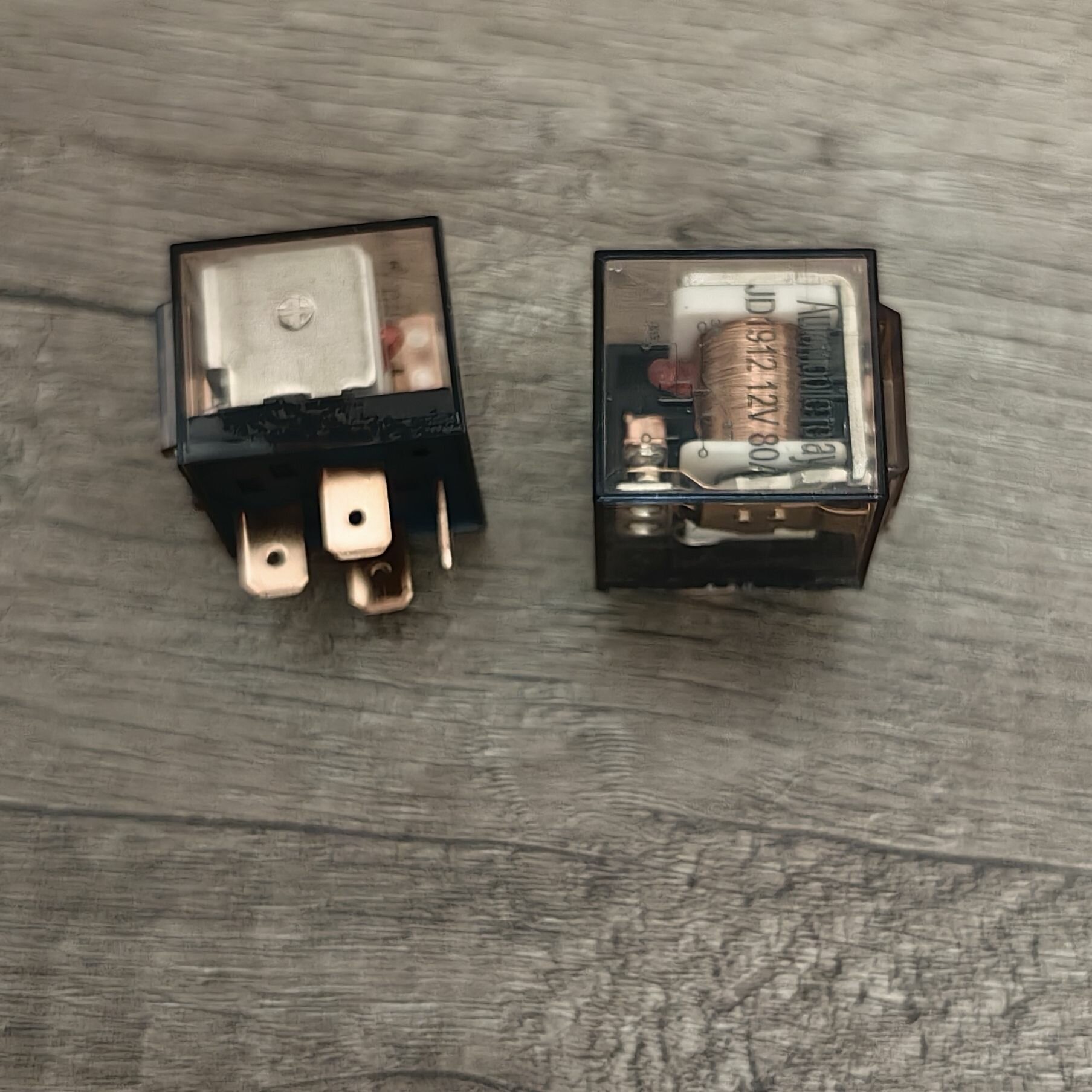 Реле Силовое, Электромагнитное 80А 12V 4-ти контактное