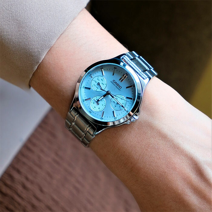 Наручные часы CASIO Collection, хром — фото 1