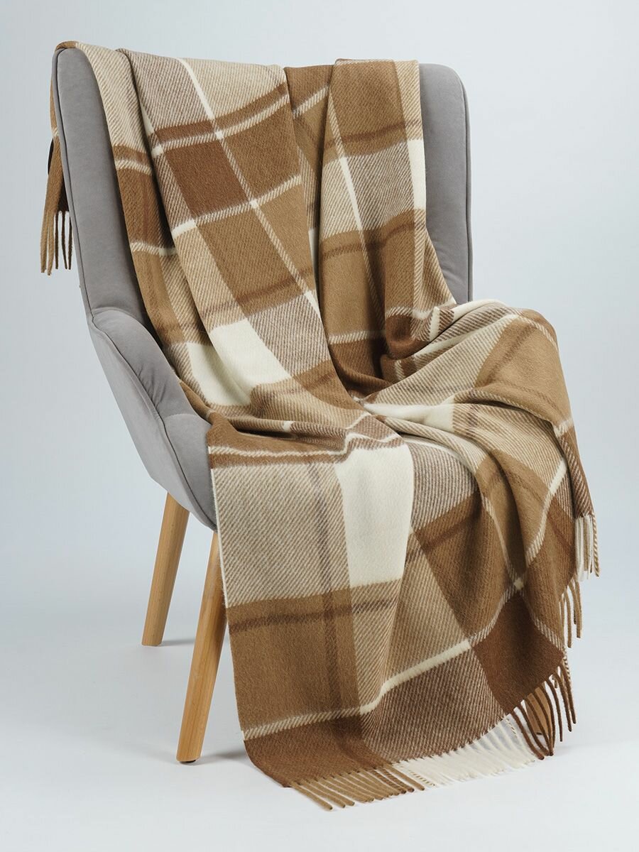 Плед перу Incalpaca 1,5 спальный, 55% шерсть альпака 45% шерсть мериноса, PP-22