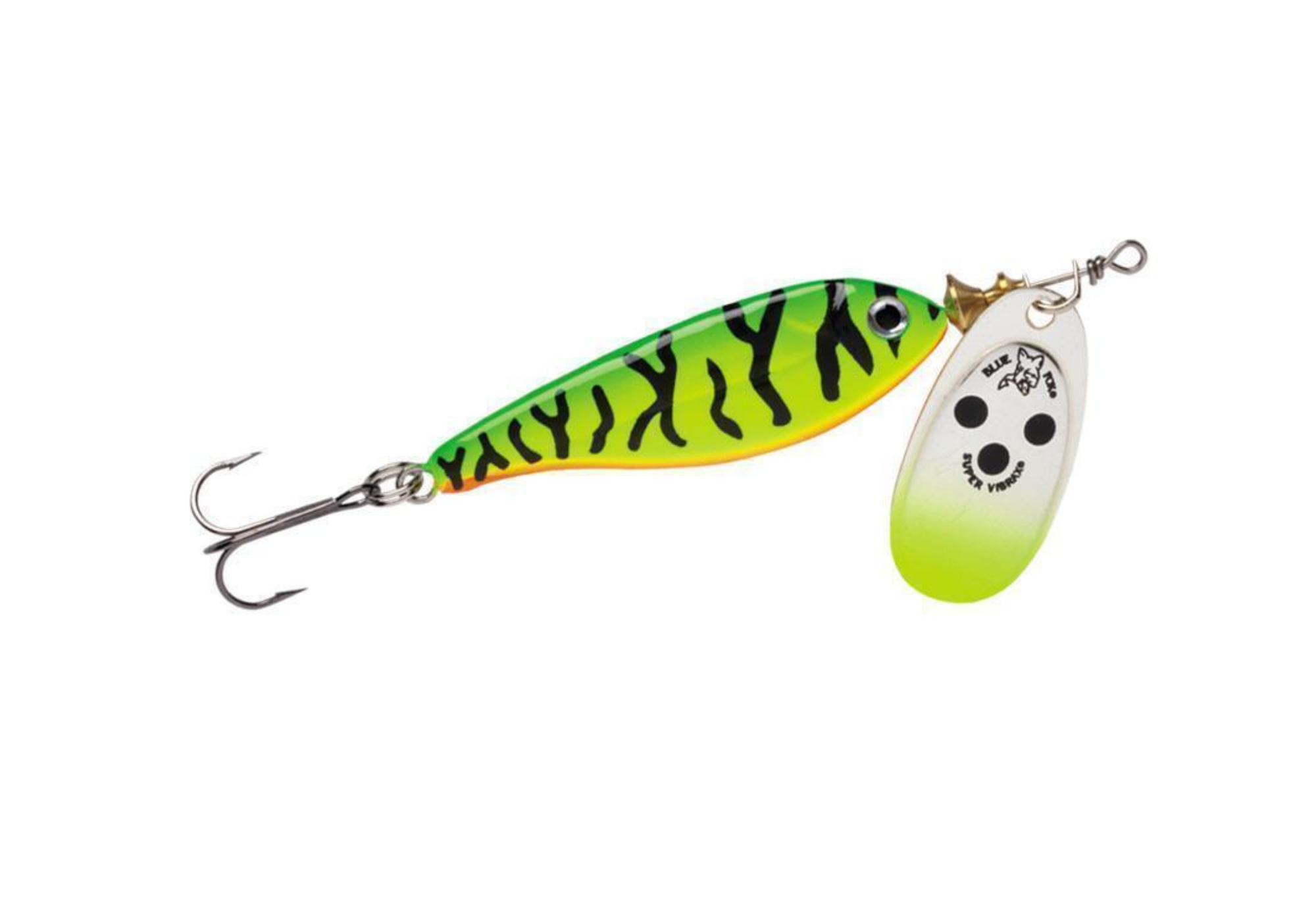 Вращающая блесна из латуни Minnow Super Vibrax 2 (Blue Fox) 4 18г- FT, 40mm