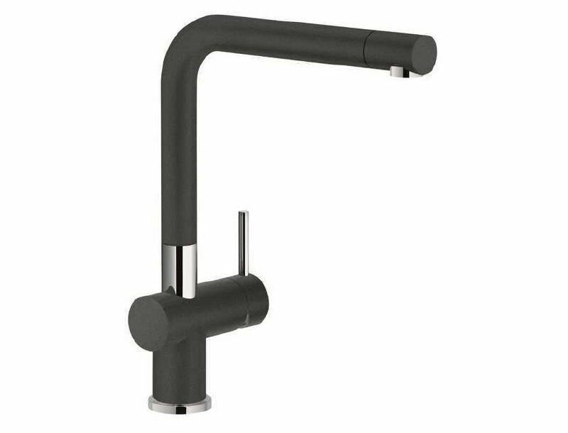 Смеситель для кухни (мойки) FRANKE Active Plus (115.0373. хром/гранит) оникс
