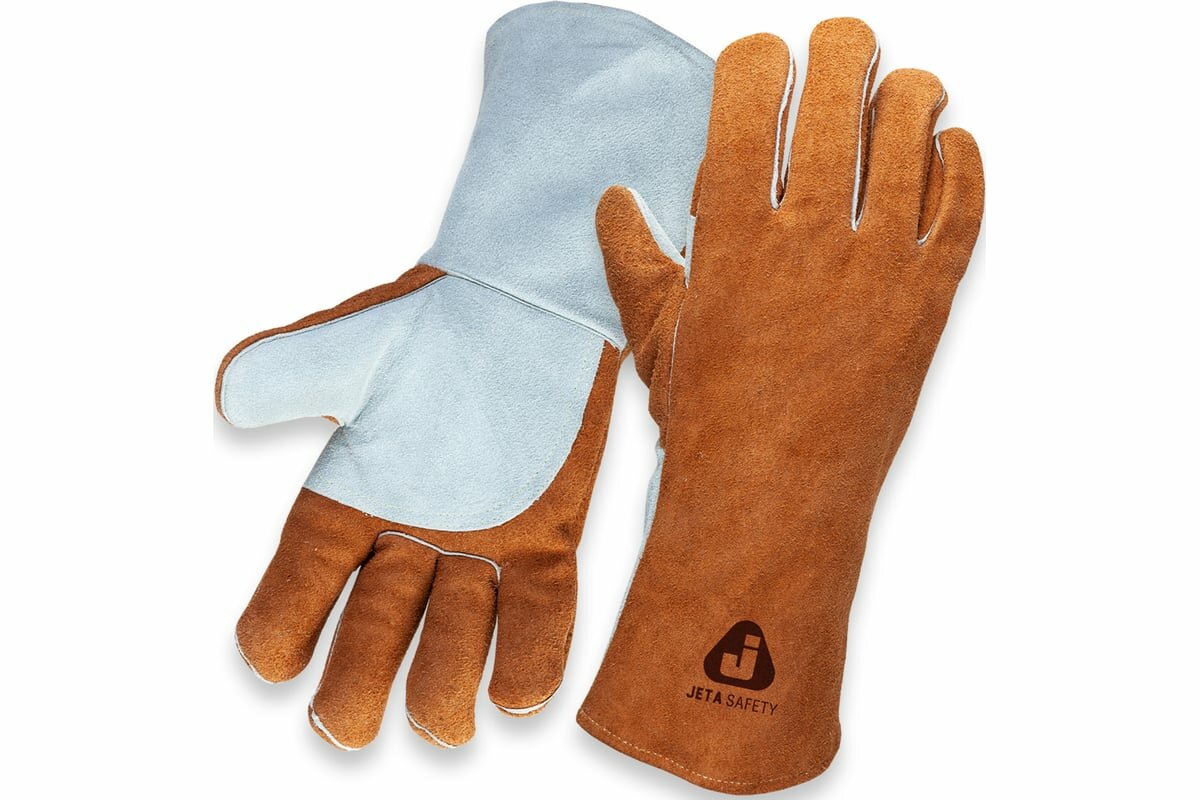 Jeta Safety JWK401-XL Ferrus Active краги сварщика с подкладкой, швы Кевлар, р.10/XL