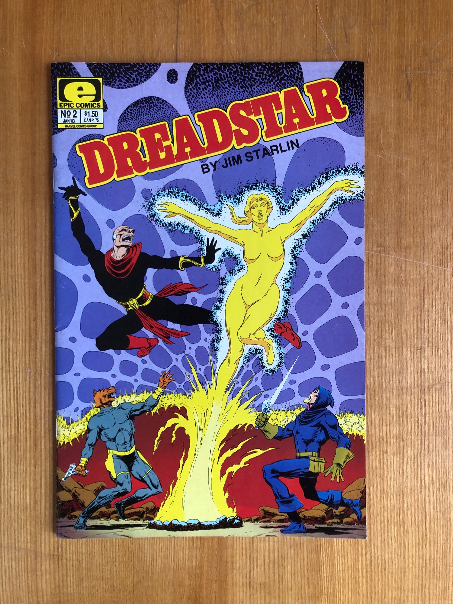 Комикс «DreadStar» /Epic