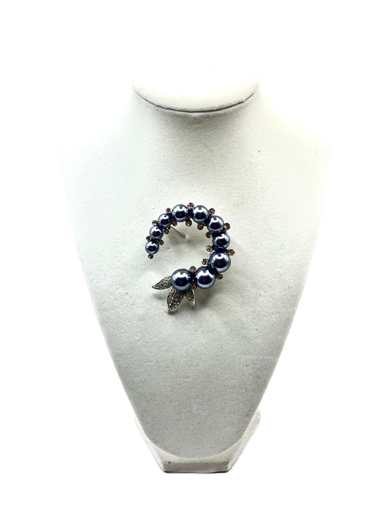 Брошь, кристаллы Swarovski