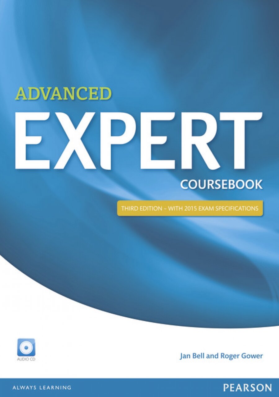Expert Advanced Third Edition Coursebook with Audio CD