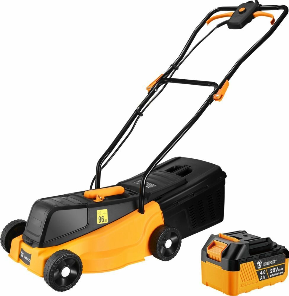 Деко DKLM20V газонокосилка аккумуляторная 320мм (20В)