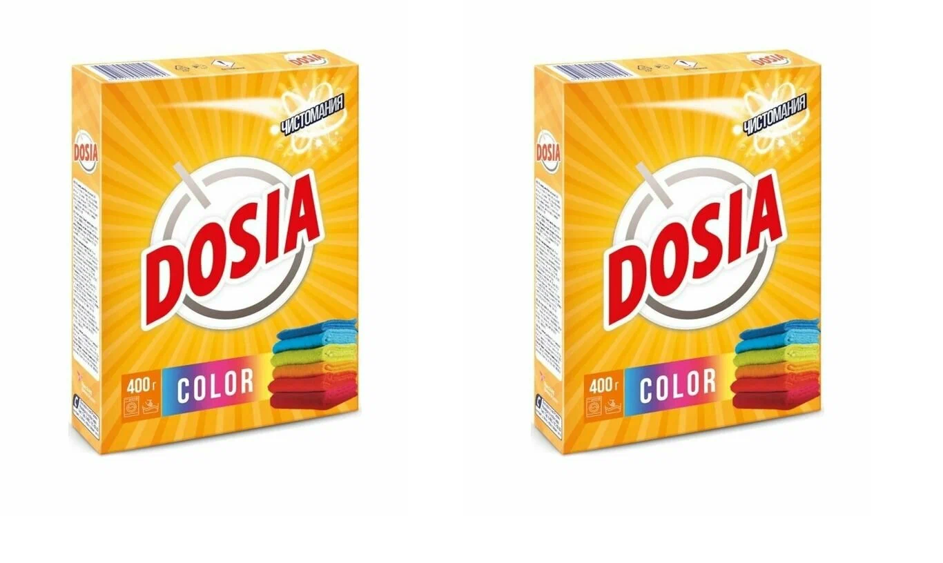 Dosia Стиральный порошок ActivePro360 Color, автомат, 400 г, 2 шт.