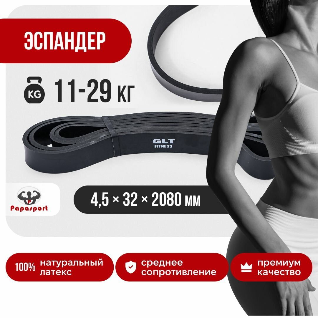 Эспандер ленточный, среднее сопротивление