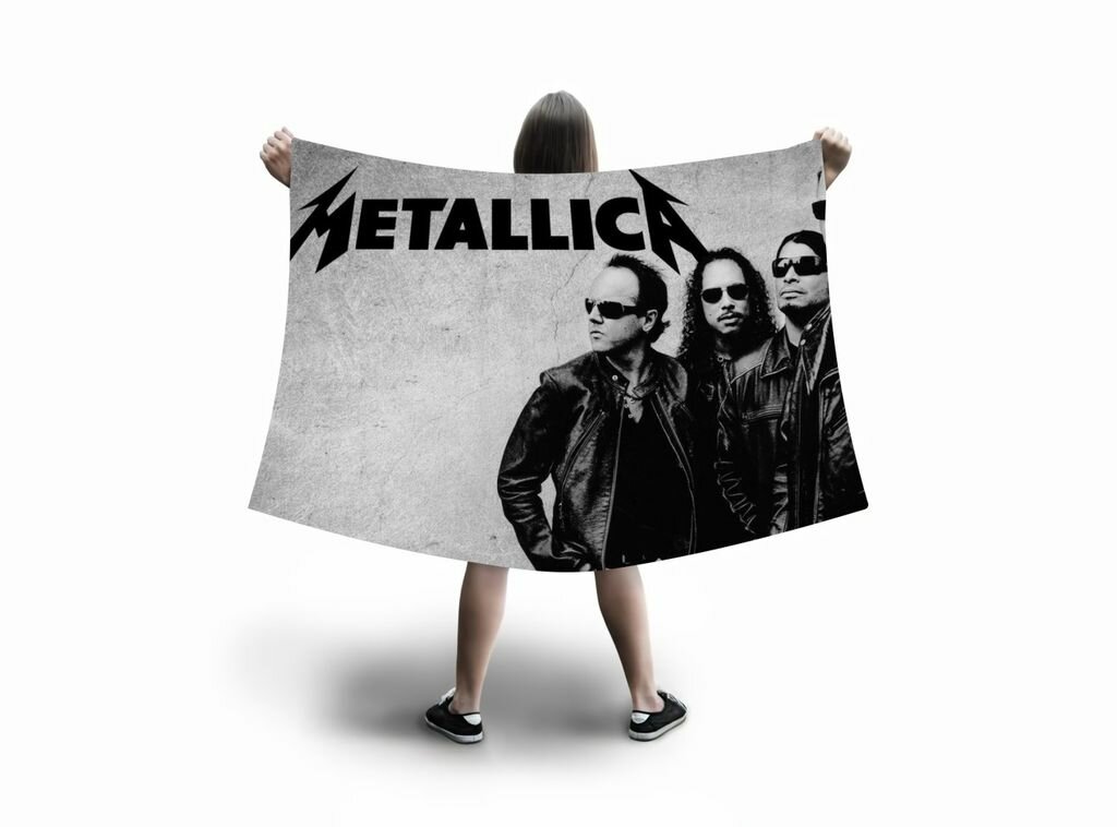 Флаг большой Metallica, Металлика №14