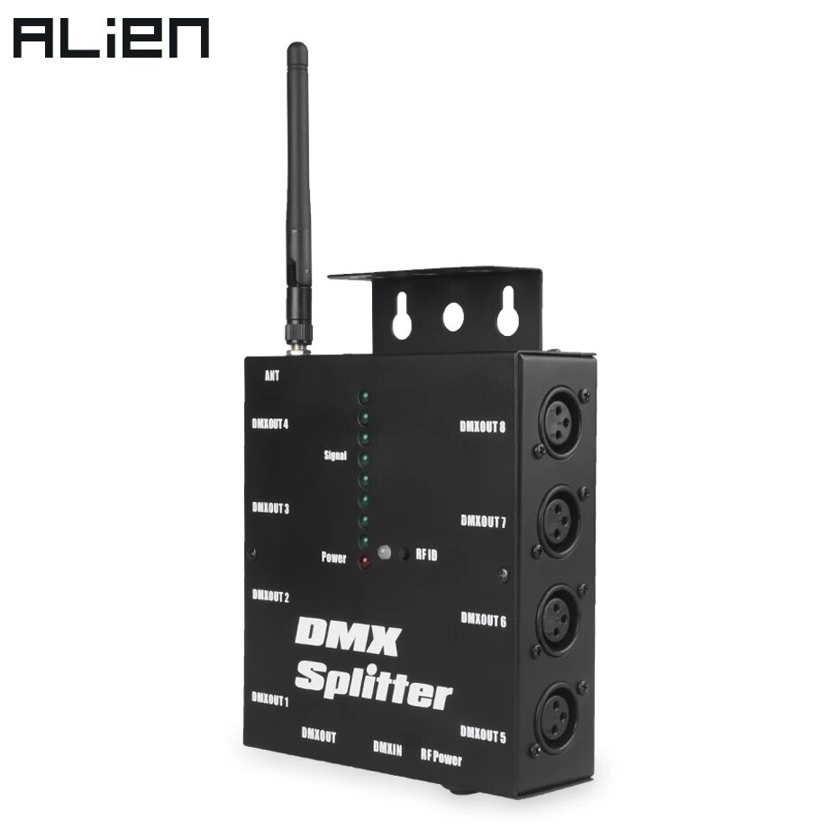 Беспроводной разветвитель DMX Alien 8 Way Европейская вилка (EU Plug)