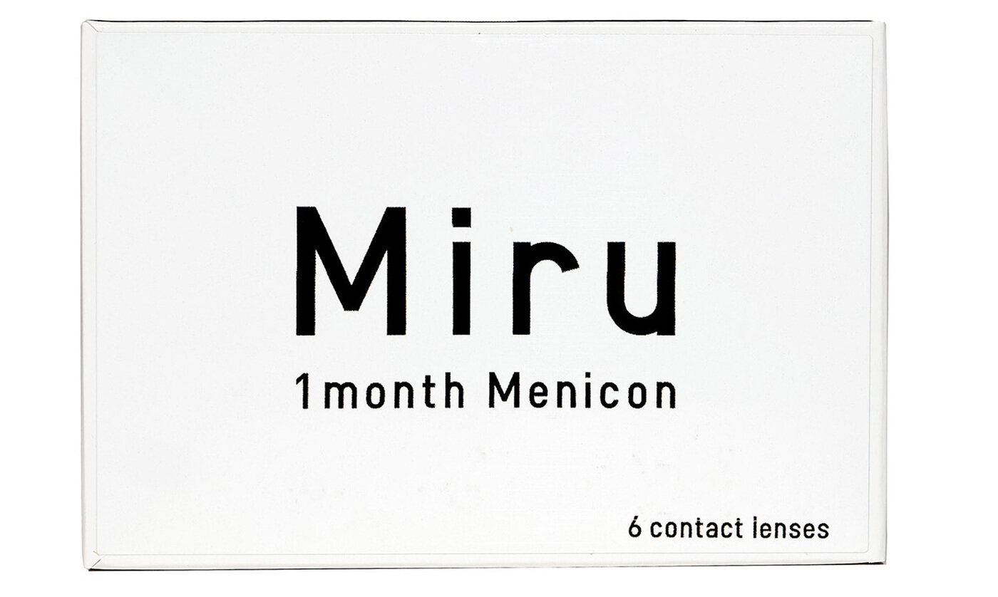 Контактные линзы MIRU 1 Month Menicon (упаковка из 6 линз) Оптическая сила -6.00, Кривизна 8.3