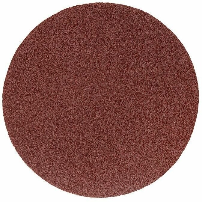 Диск абразивный на ворсовой основе на липучке без отверстий P 80 125мм (уп.10шт) Kranz KR-91-1146