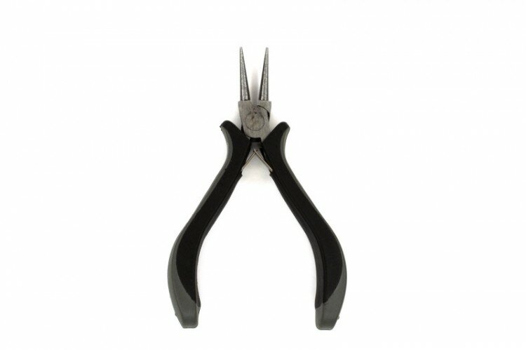 Круглогубцы, цвет черный, сталь, 128мм, 32-157, 1шт