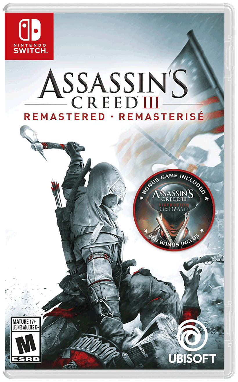 Игра Assassin’s Creed 3 Remastered Edition Обновленная версия для Nintendo Switch