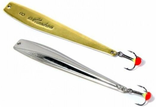 Блесна колеблющаяся NORD WATERS Alaska-NW PAK060007 CM зима вертикал. тройник c каплей 7.0г 60мм #SG