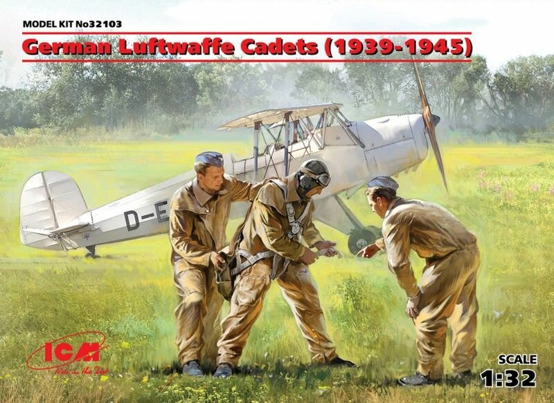 32103 Фигуры, Кадеты Люфтваффе (1939-1945 г.) 1/32