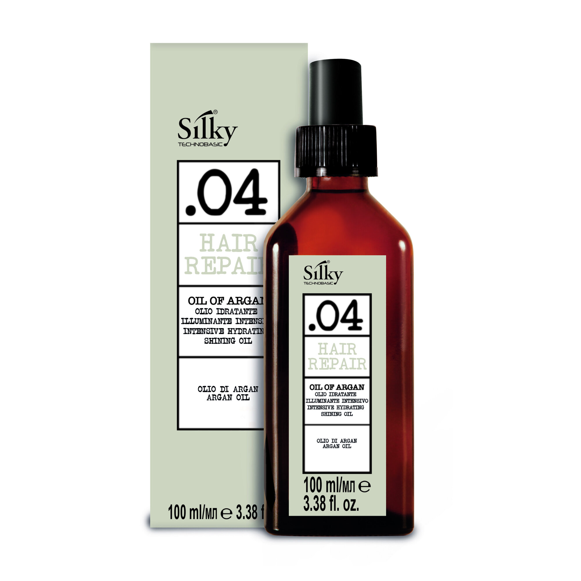 Масло аргановое для волос интенсивное увлажнение и питание Silky Hair Repair, 100 мл