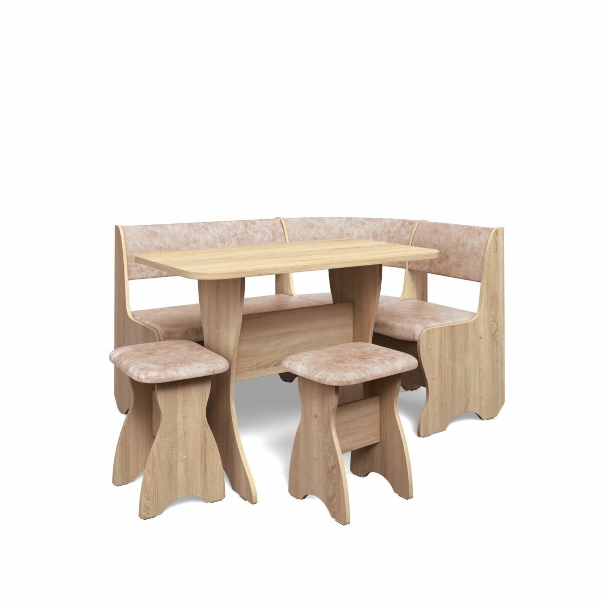 Кухонный уголок Таисия Дуб Сонома/В. Латте/Дуб Сонома