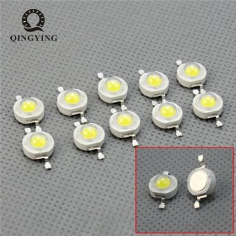 Светодиодные чипы 3W RGB Warm White 3200K 50шт