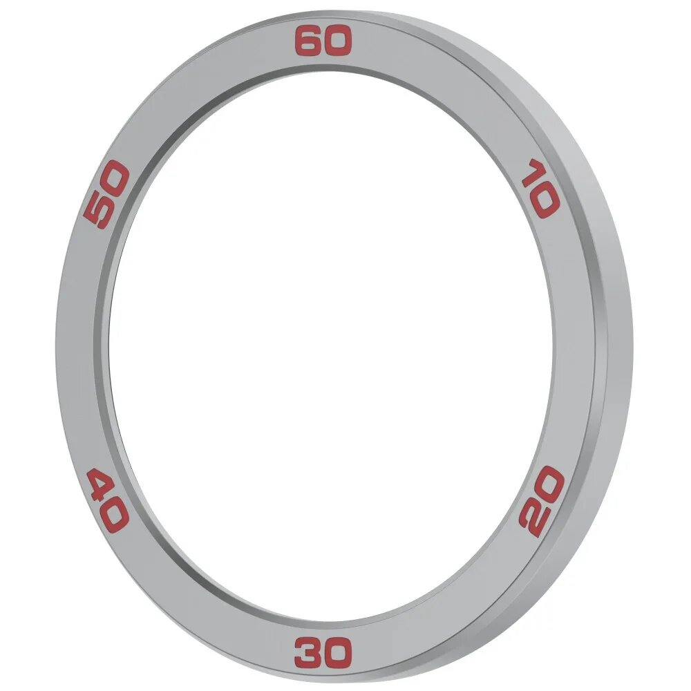 Металлический безель Silver-Red для CMF Watch Pro2