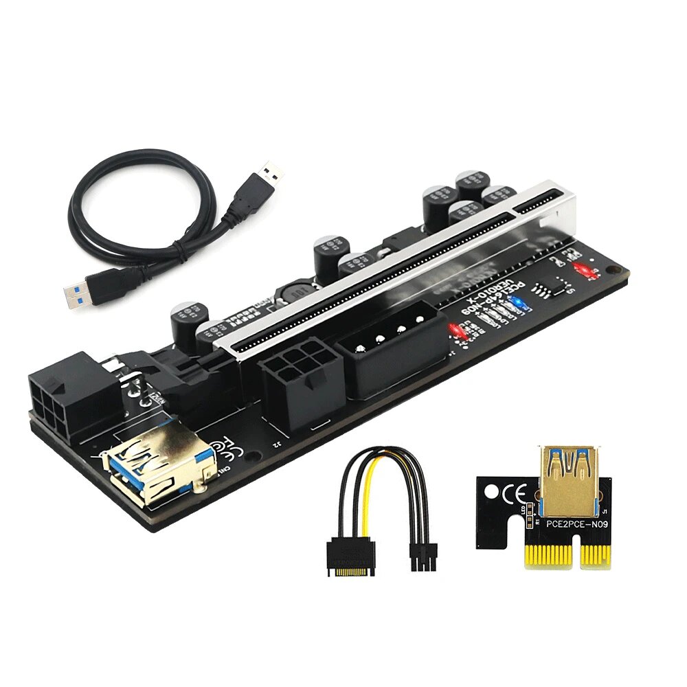 Райзер PCI-E 010S Plus USB 3,0